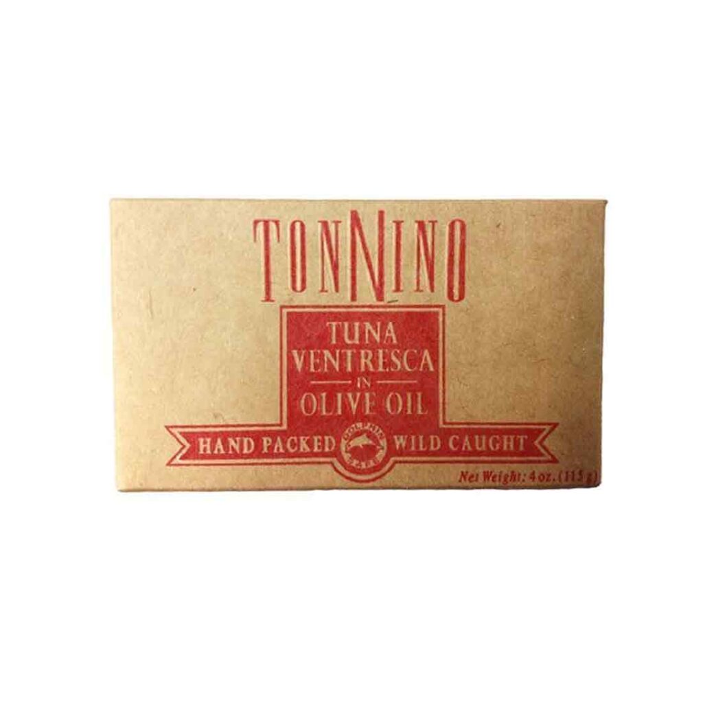 Tonnino Tuna Ventresca in Olive Oil 4 Oz Tins – Pack of 6 – Taylor's ...